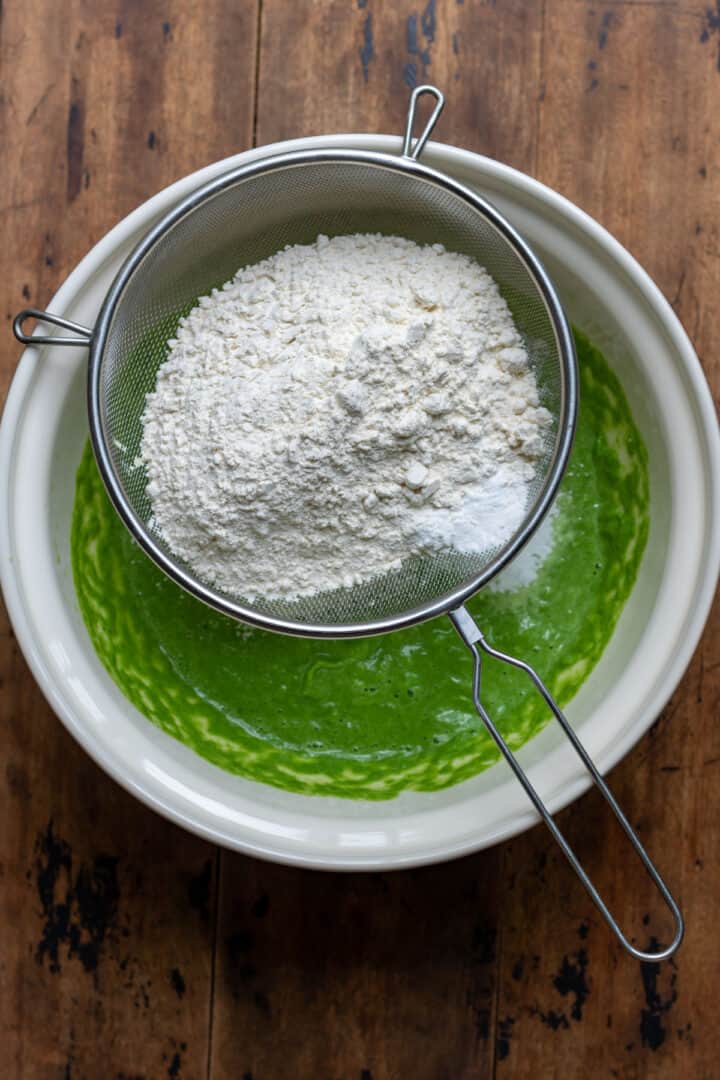 Apple Kale Cake with Apple Icing - Veggie Desserts