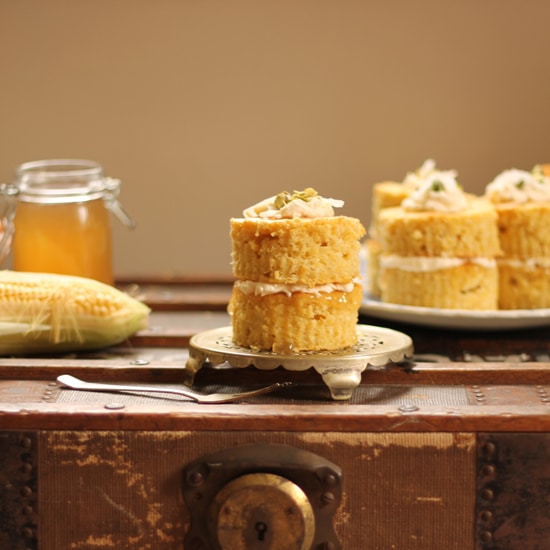 Mini Coconut and Sweet Corn Cakes - Veggie Desserts