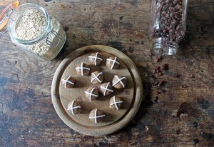Hot Cross Balls - Veggie Desserts