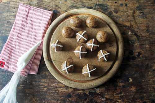 Hot Cross Balls - Veggie Desserts