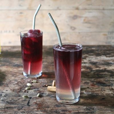 Mulled Gin Cocktail - Veggie Desserts