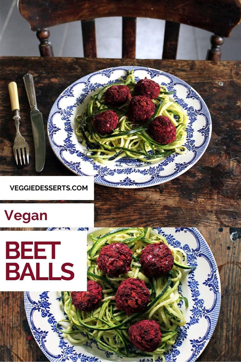 Beet Balls (vegan beetroot meatballs) - Veggie Desserts