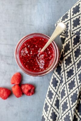 Quick Raspberry Compote Recipe - Veggie Desserts