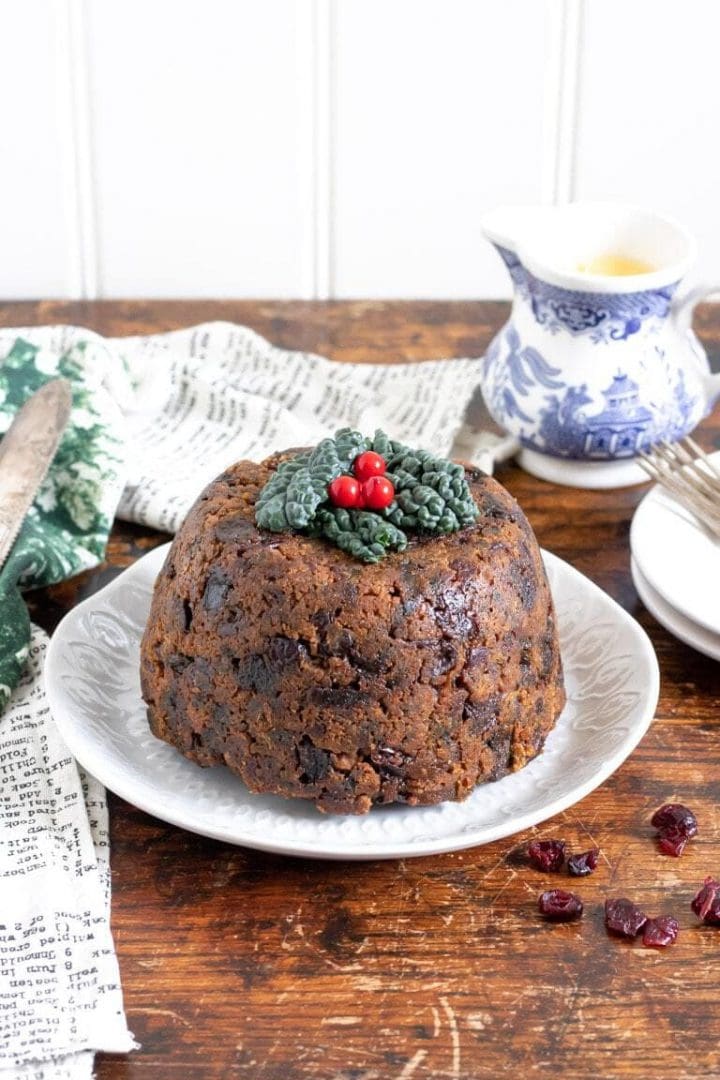 Cavolo Nero Christmas Pudding - Veggie Desserts