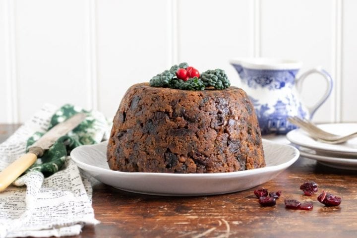 Cavolo Nero Christmas Pudding - Veggie Desserts