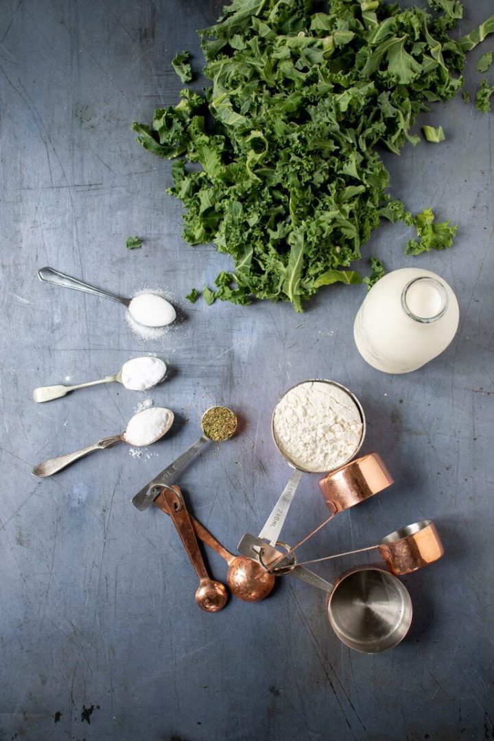 Kale and Herb Soda Bread - Veggie Desserts