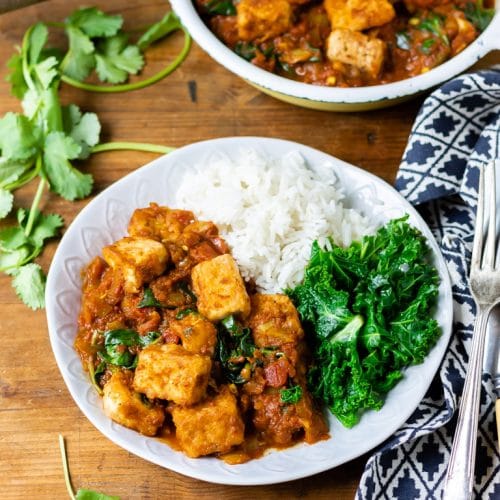 Easy Tofu Curry - Veggie Desserts