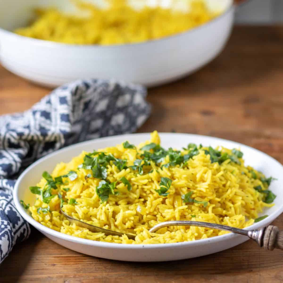 Turmeric Rice - Veggie Desserts