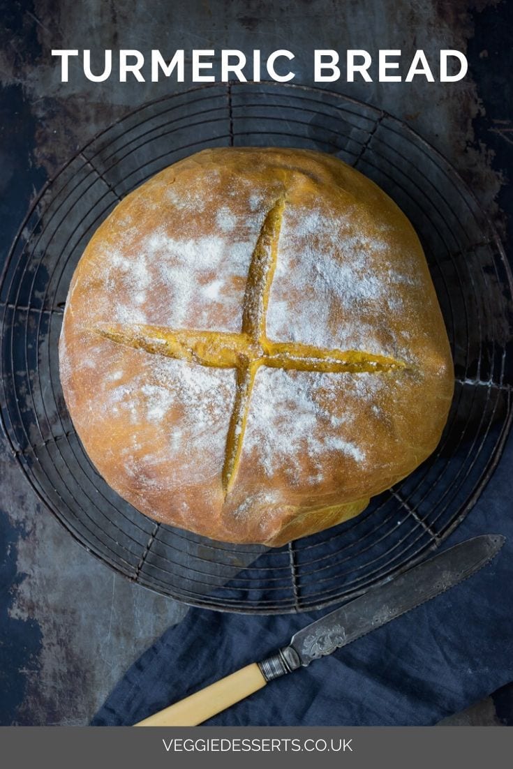 Turmeric Bread - Veggie Desserts