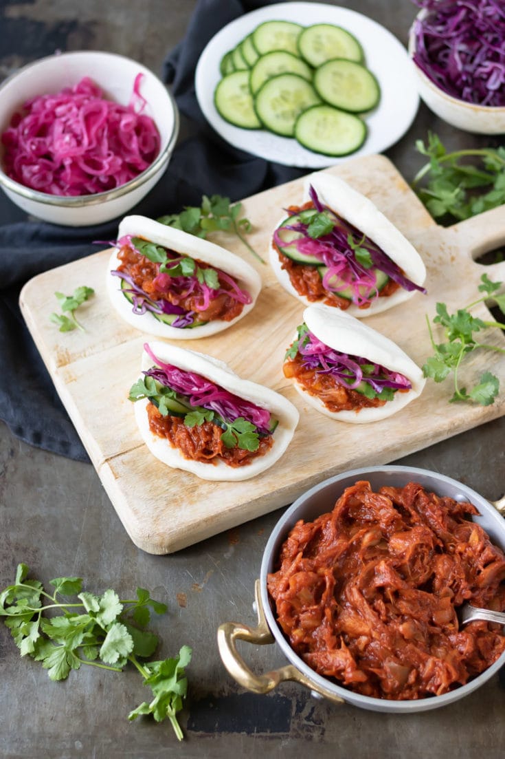 Jackfruit Bao Buns - Veggie Desserts