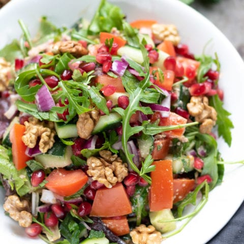 Persian Rocca Salad - Veggie Desserts