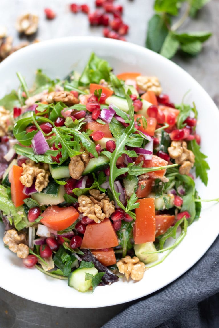 Persian Rocca Salad - Veggie Desserts