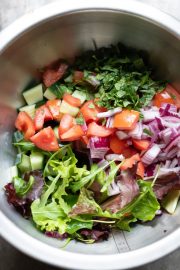 Persian Rocca Salad - Veggie Desserts