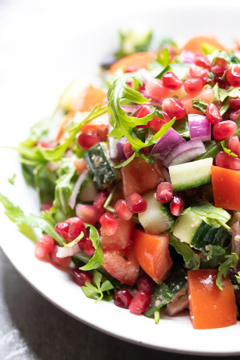 Persian Rocca Salad - Veggie Desserts