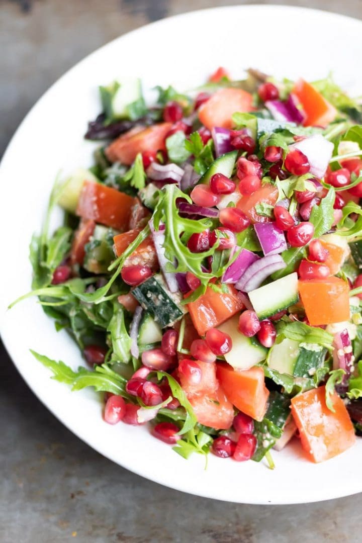 Persian Rocca Salad - Veggie Desserts