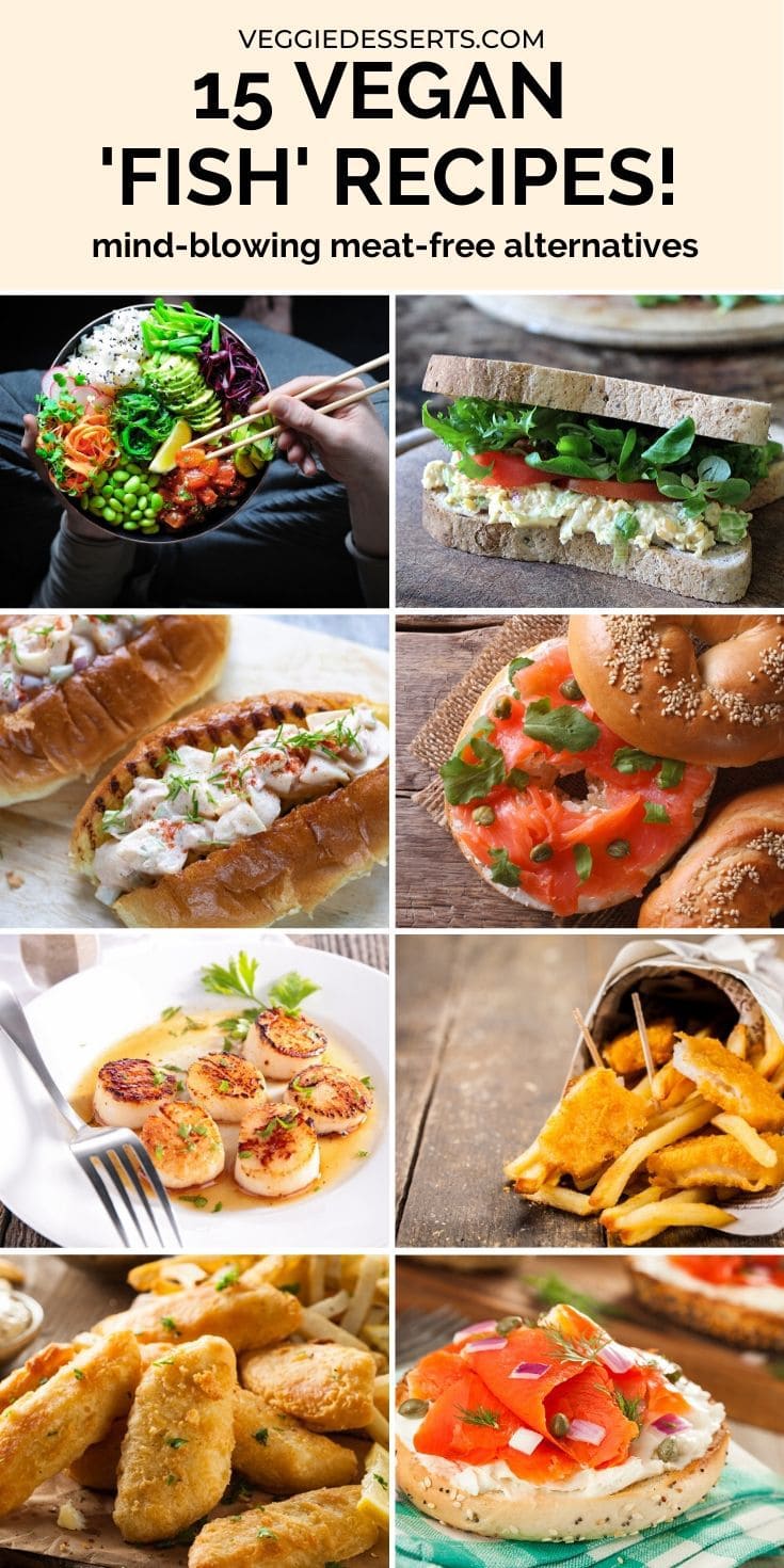 Vegan Fish and Seafood Recipes - Veggie Desserts