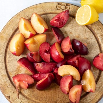 Easy Plum Compote Recipe | Veggie Desserts