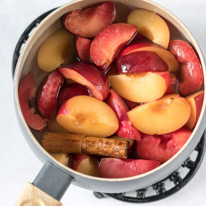 Easy Plum Compote Recipe | Veggie Desserts