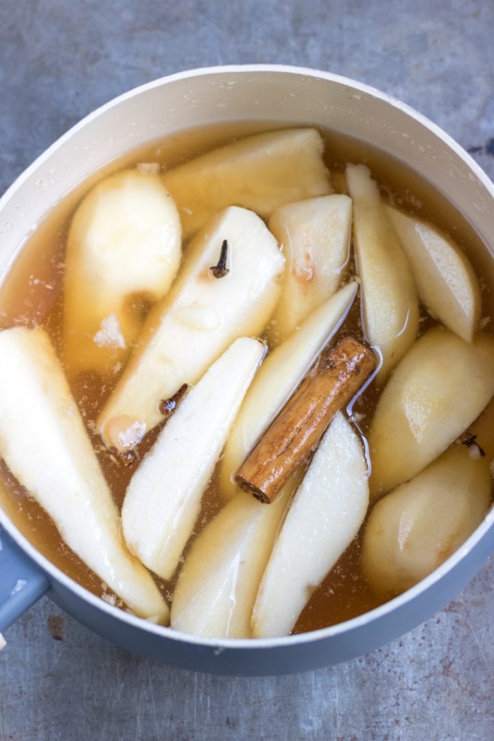 Easy Stewed Pears Recipe - Veggie Desserts