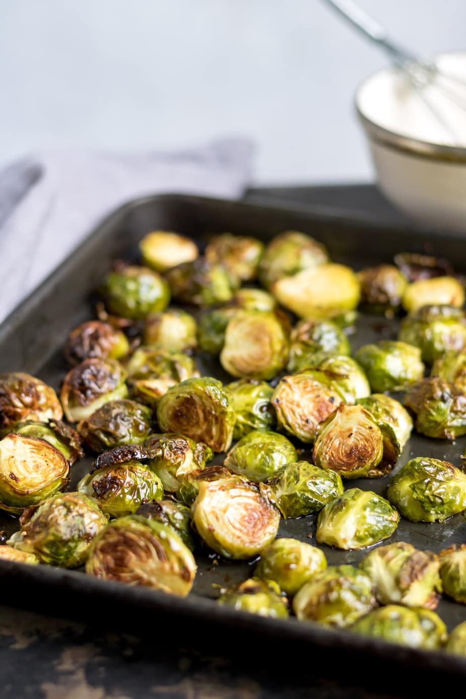 Roasted Brussels Sprouts with Balsamic Vinegar | Veggie Desserts