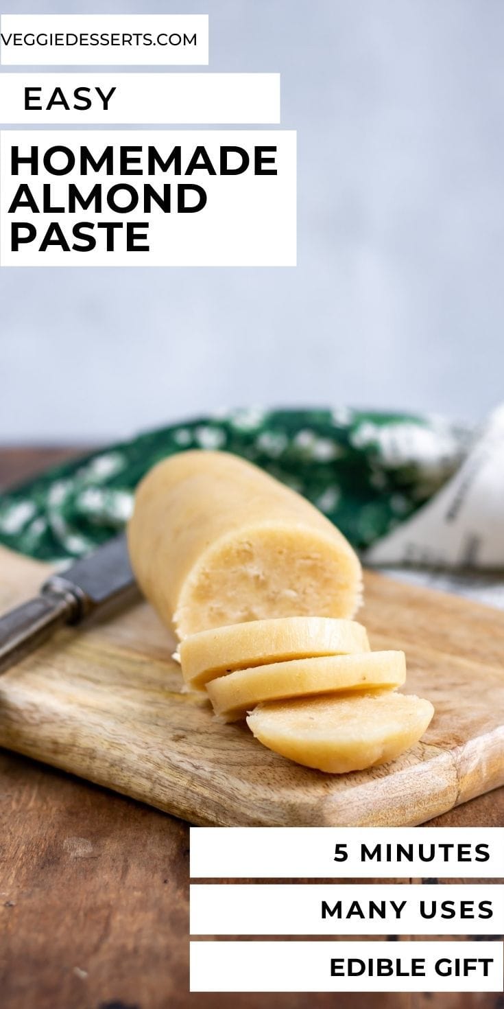 Easy Almond Paste Recipe - Veggie Desserts