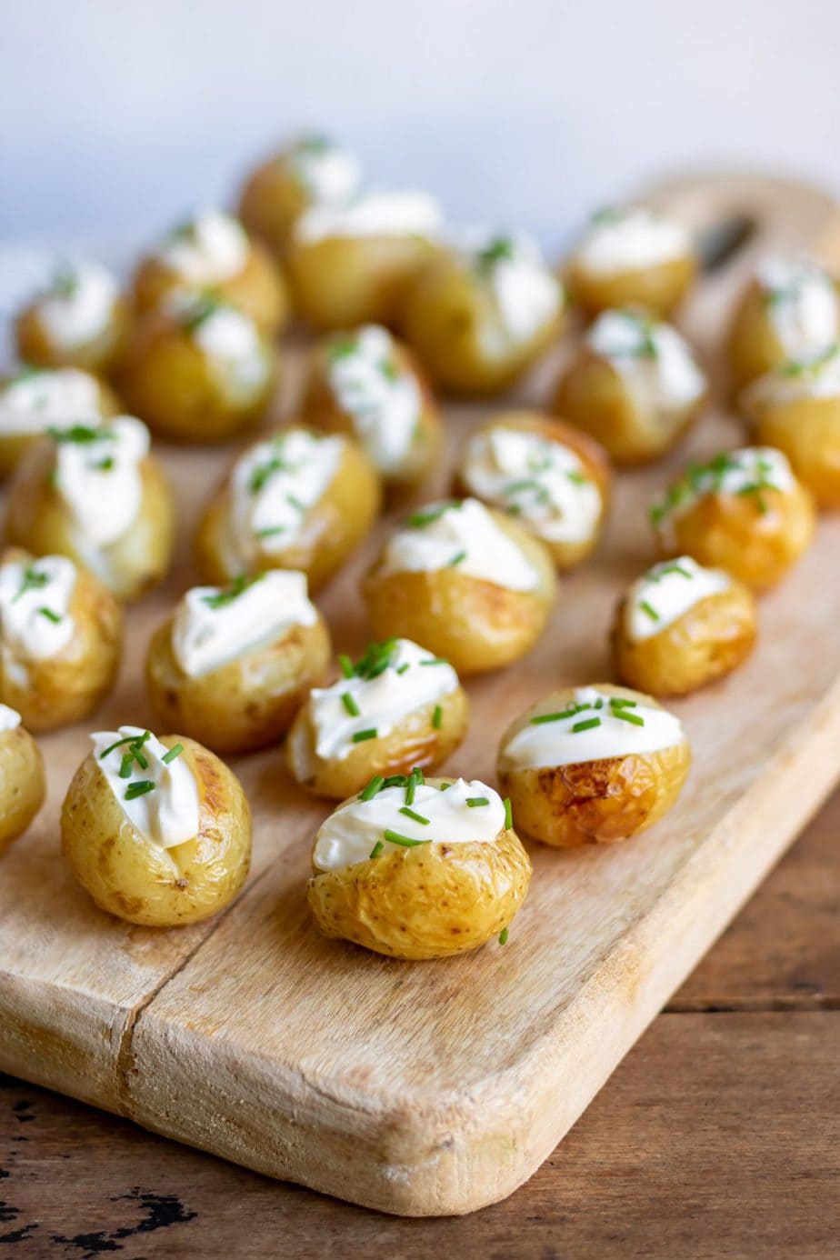 Mini Baked Potatoes - Veggie Desserts