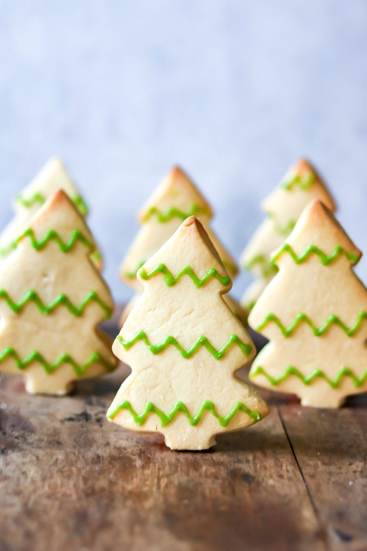 Christmas Tree Cookies - Veggie Desserts