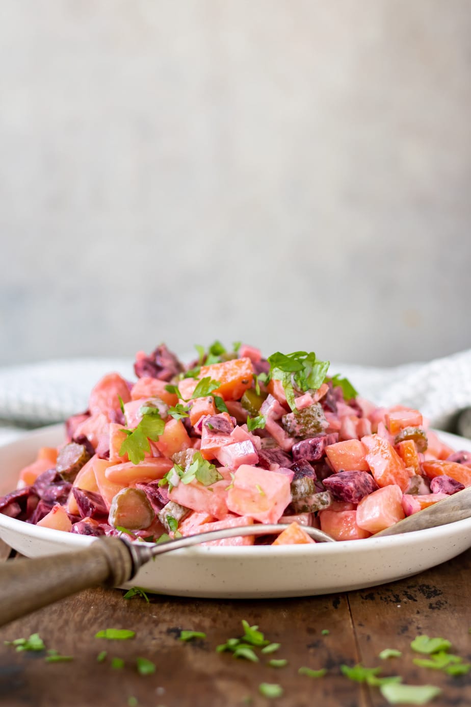 Rosolli Finnish Beetroot Salad - Veggie Desserts