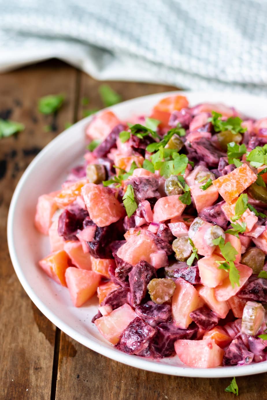 Rosolli Finnish Beetroot Salad - Veggie Desserts