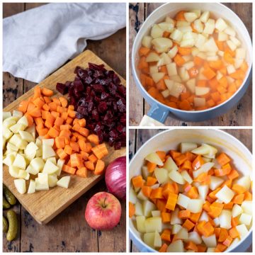Rosolli Finnish Beetroot Salad - Veggie Desserts