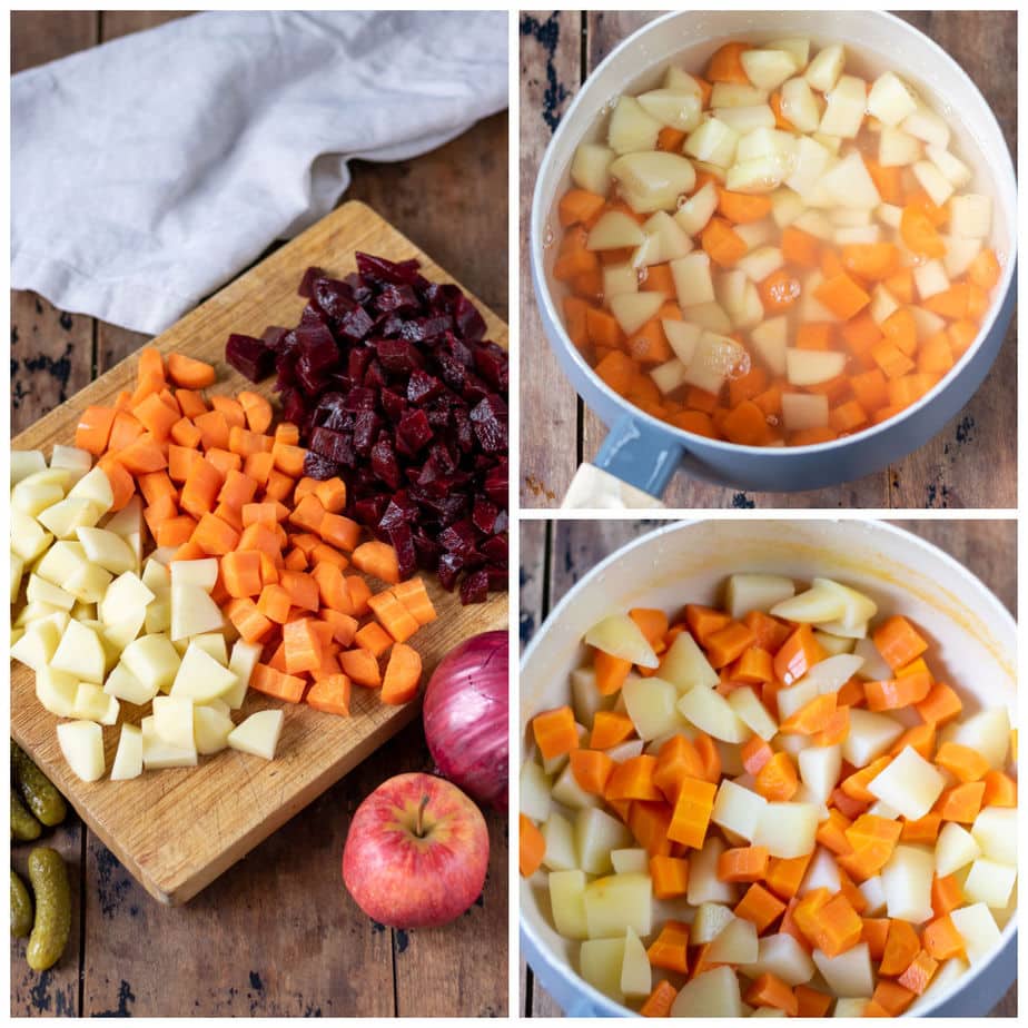 Rosolli Finnish Beetroot Salad - Veggie Desserts