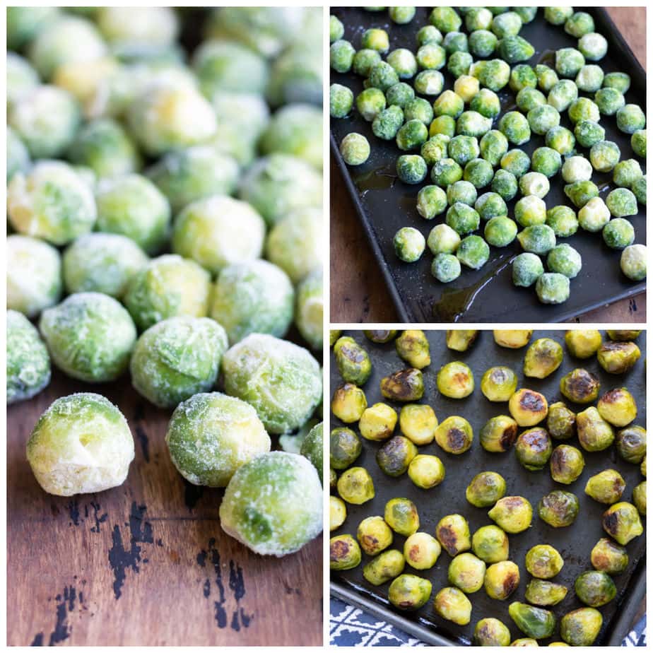 Roasted Frozen Brussels Sprouts - Veggie Desserts