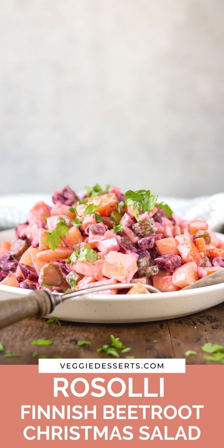 Finnish Rosolli Beetroot Salad