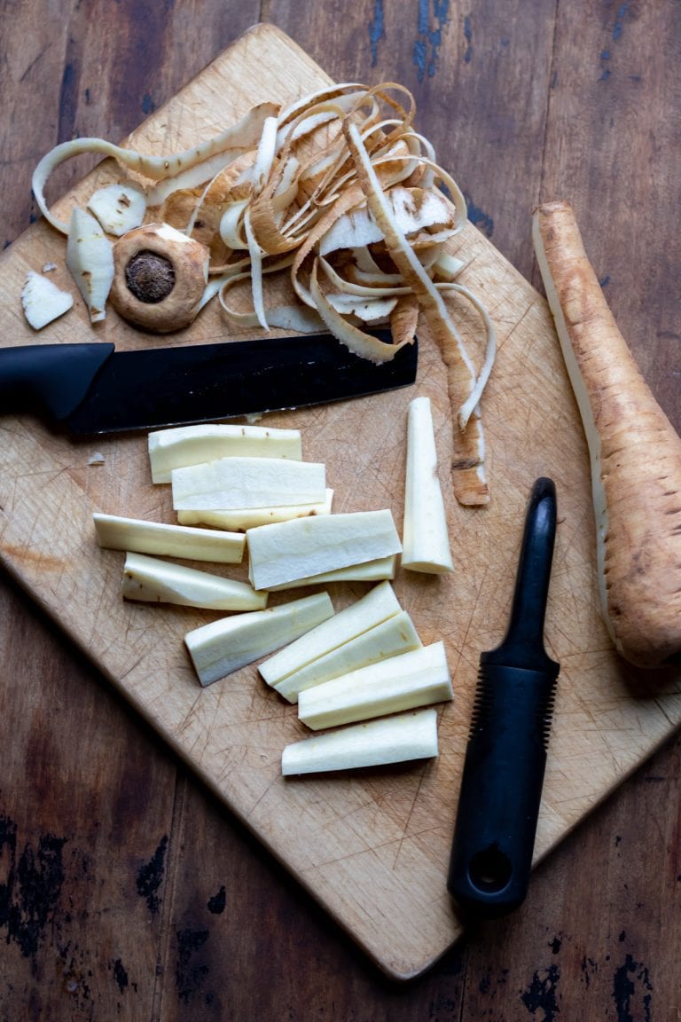 Easy Roasted Curried Parsnips - Veggie Desserts