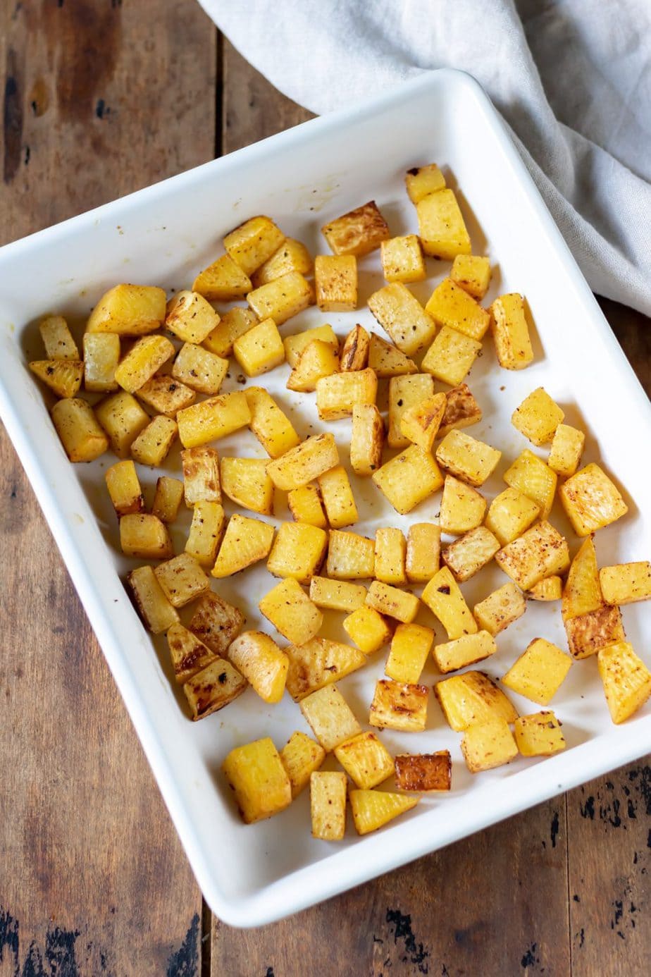 Roasted Swede (Rutabaga) - Veggie Desserts
