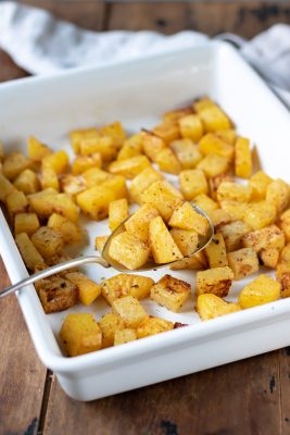 Roasted Swede (Rutabaga) - Veggie Desserts