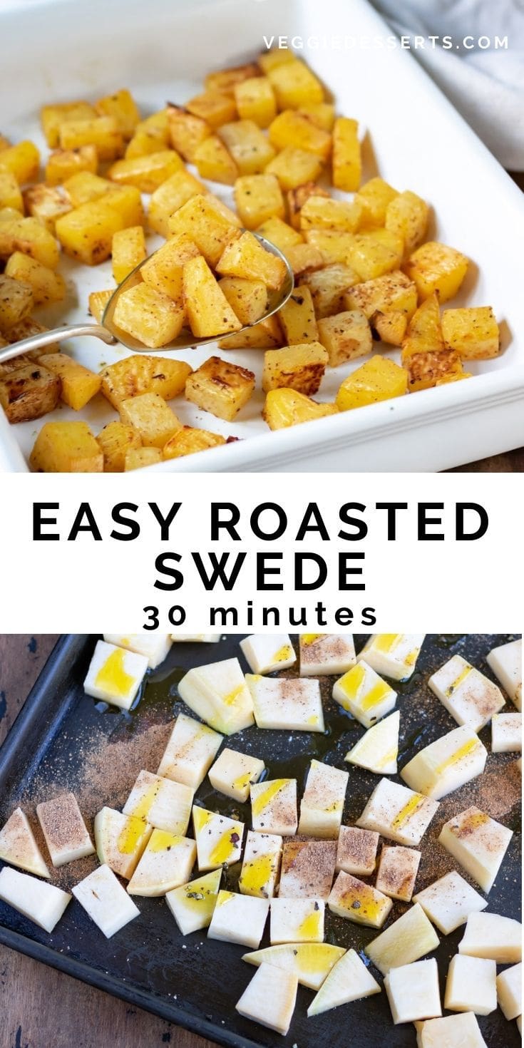 Roasted Swede (Rutabaga) - Veggie Desserts