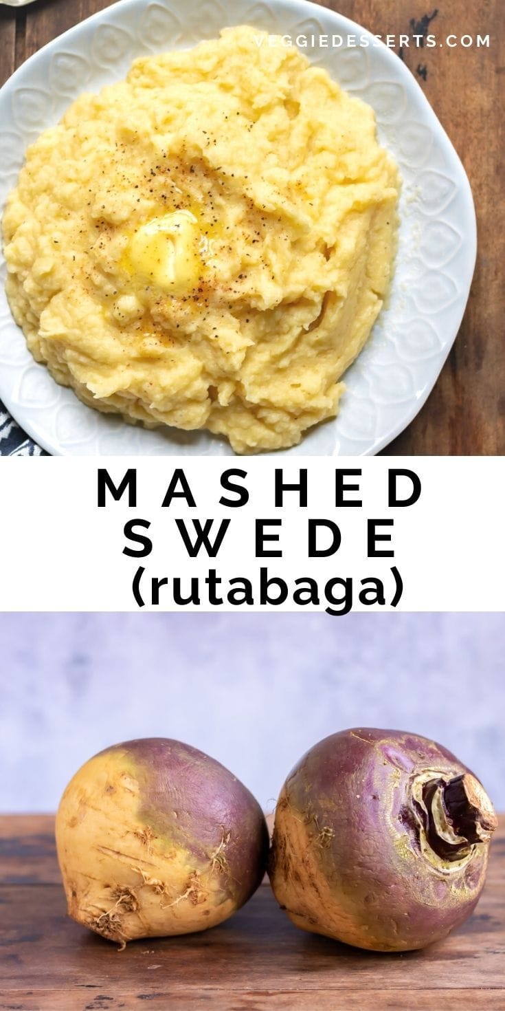 Easy Creamy Mashed Swede - Veggie Desserts