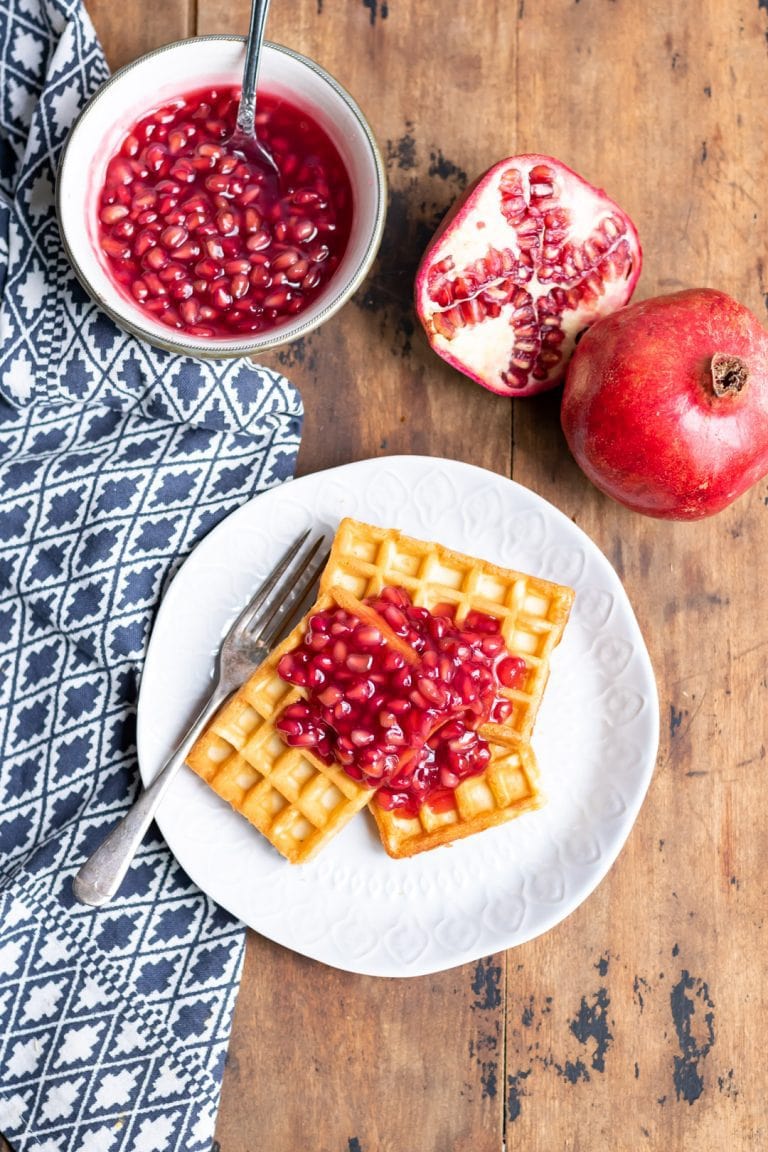 Easy Pomegranate Compote - Veggie Desserts