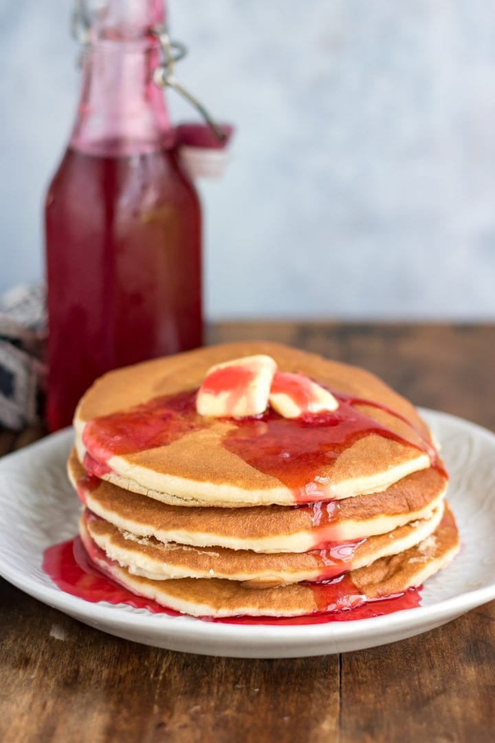 Raspberry Syrup - Veggie Desserts