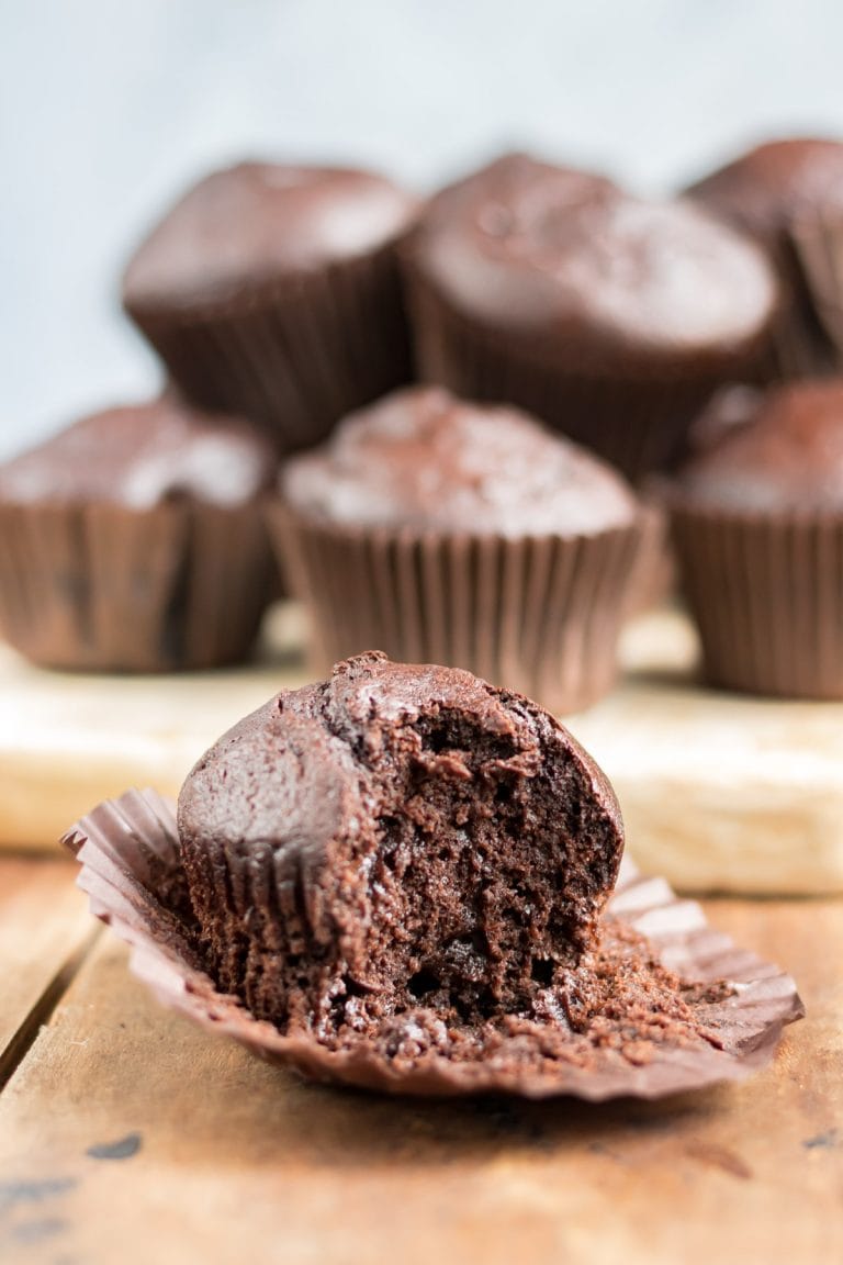 Chocolate Beet Muffins - Veggie Desserts