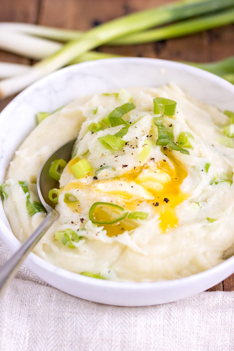 Authentic Irish Champ Potatoes - Veggie Desserts