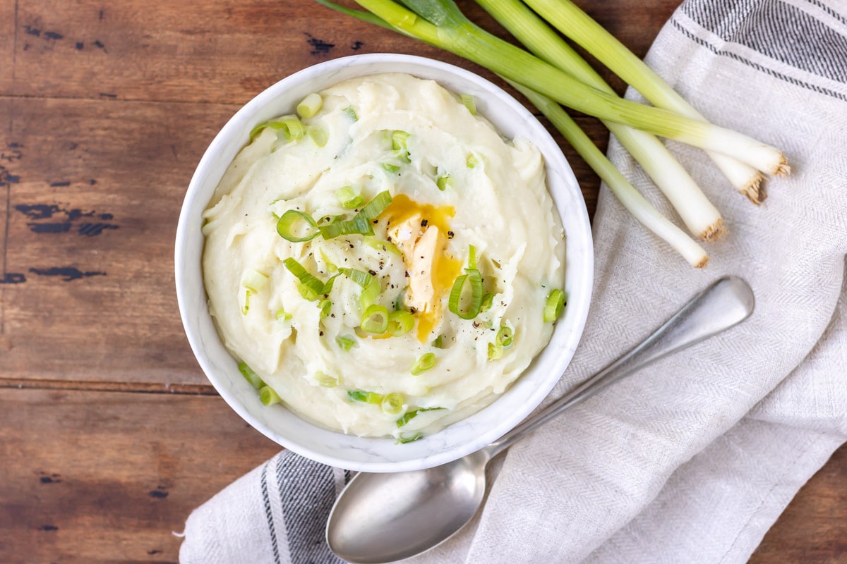 Authentic Irish Champ Potatoes - Veggie Desserts