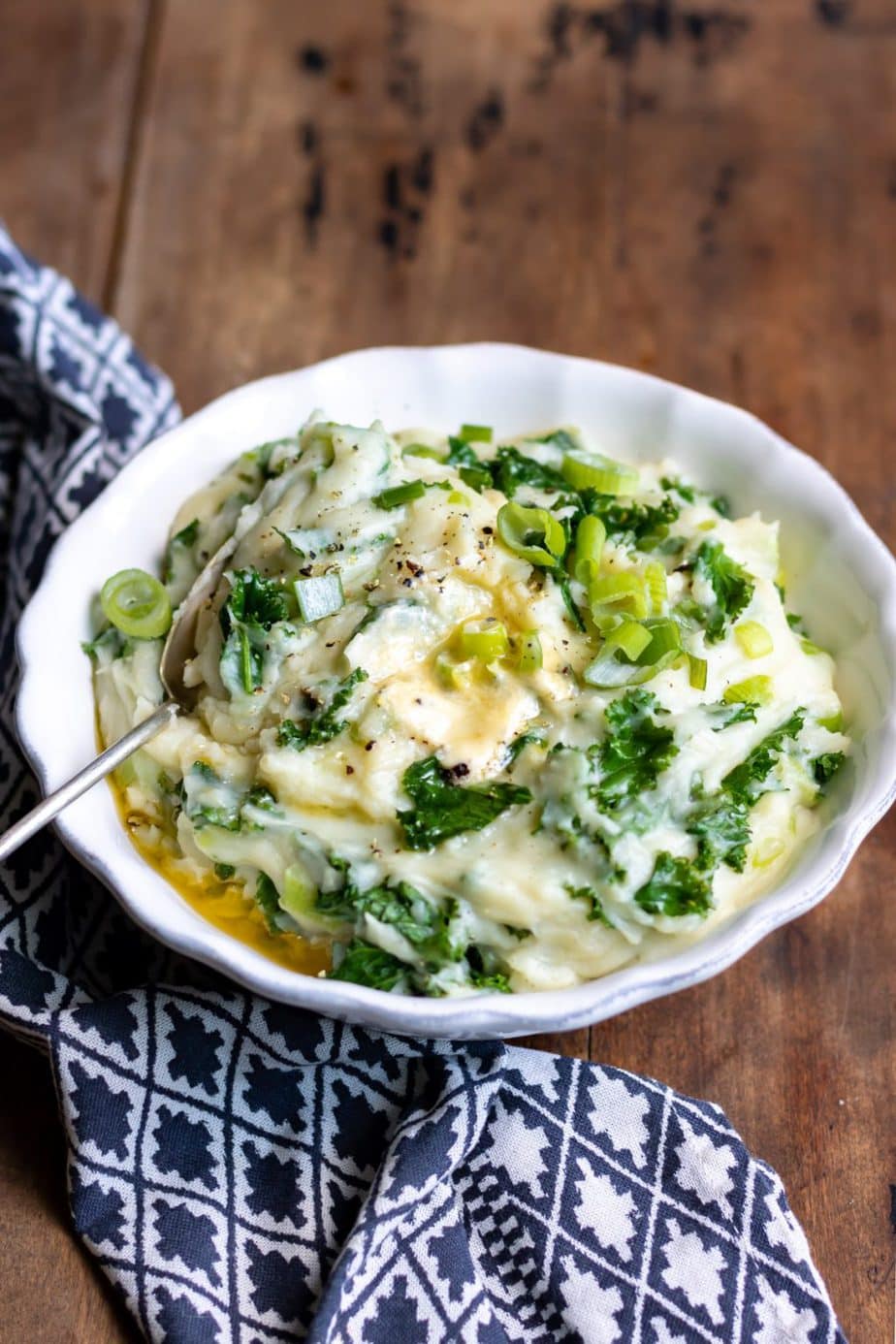 Traditional Irish Colcannon Potatoes - Veggie Desserts