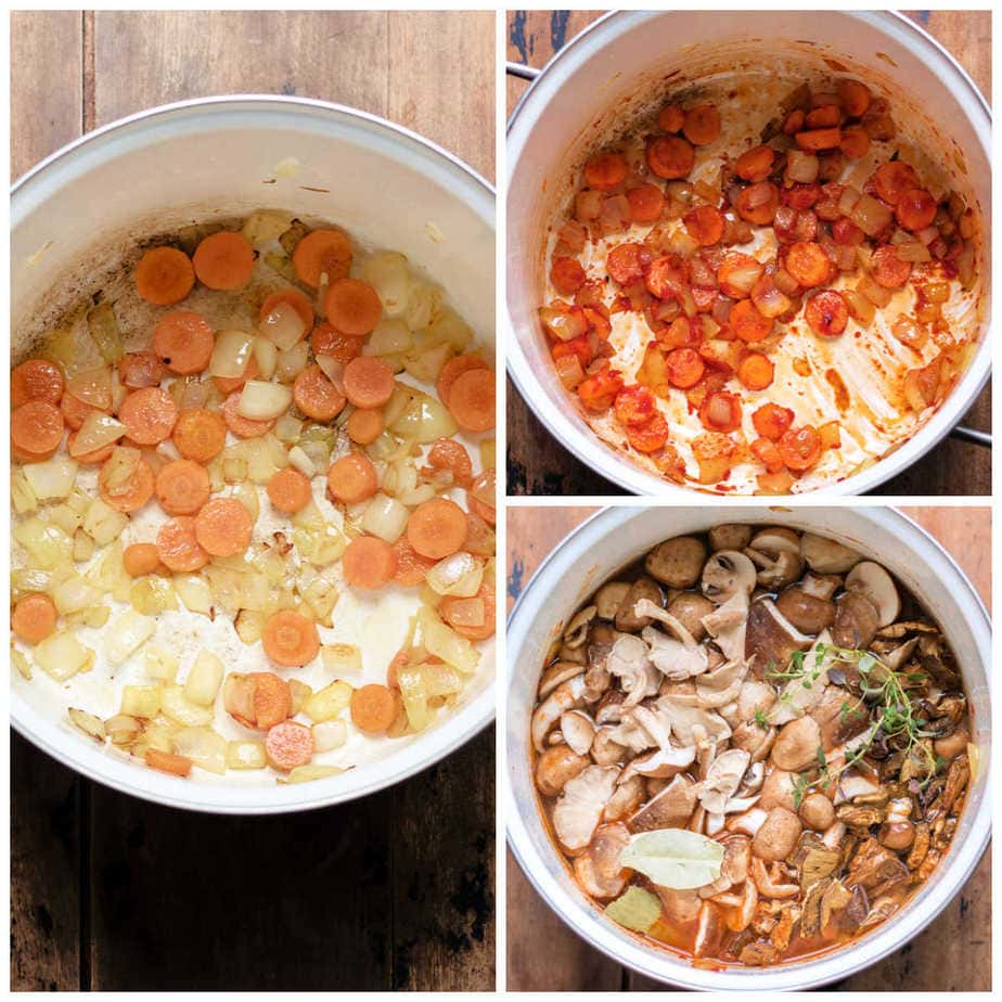 Easy Mushroom Stock / Broth - Veggie Desserts