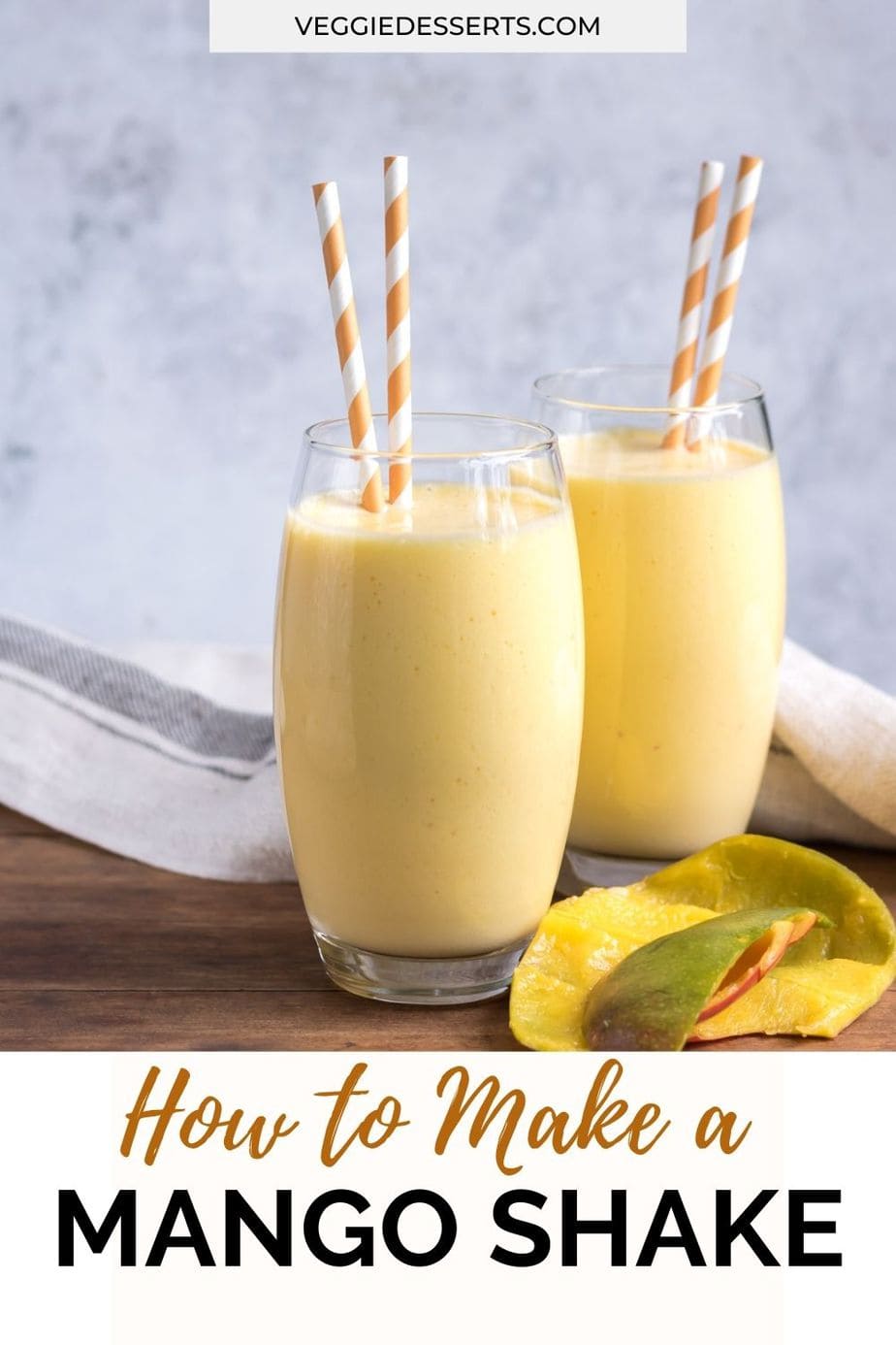 Mango Shake - Veggie Desserts