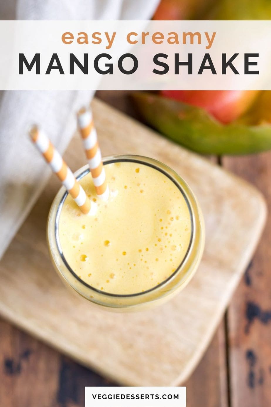 Mango Shake - Veggie Desserts