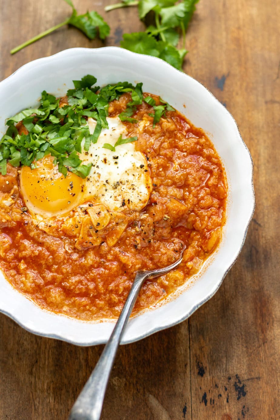 Sopa de Ajo (Spanish Garlic Soup) - Veggie Desserts