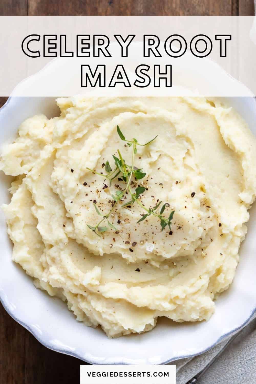 Mashed Celeriac (Celery Root) - Veggie Desserts