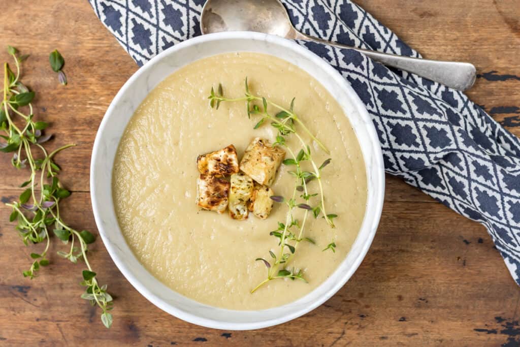 Creamy Celeriac Soup - Veggie Desserts